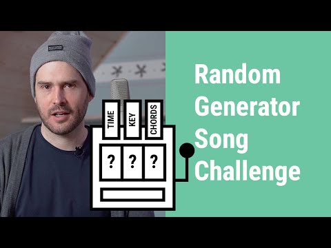 Writing a song with random generators