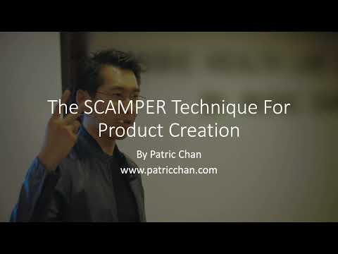 The SCAMPER Technique For Creating A Digital Information Product