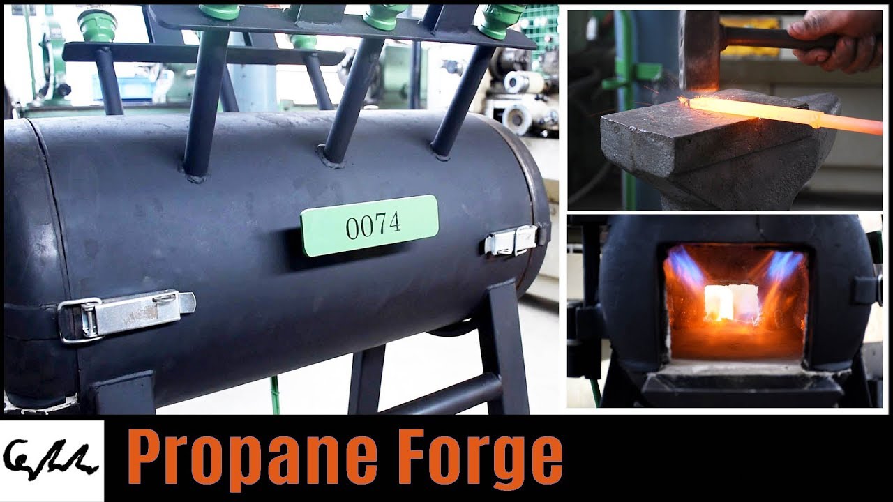 Project 074 | Making propane blacksmith forge