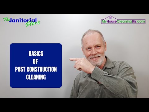 Basics of post construction cleaning | The Janitorial Store