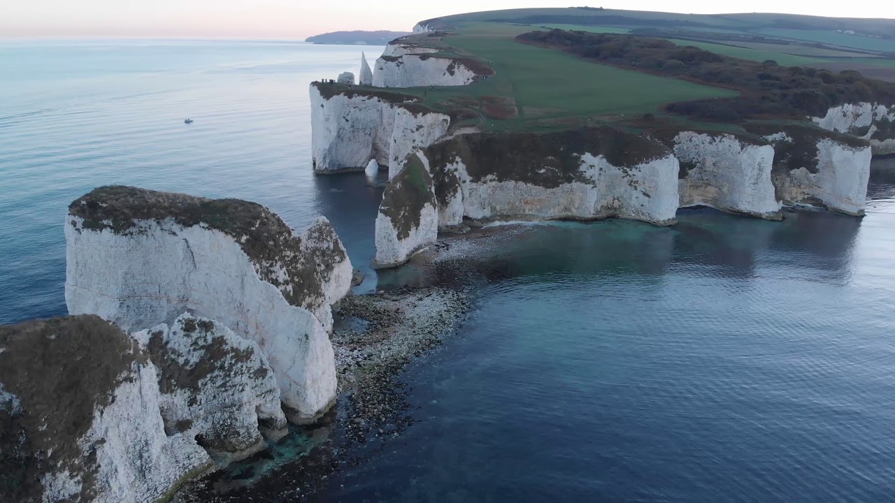 Old Harry Rocks - Mavic Drone Film - 4K