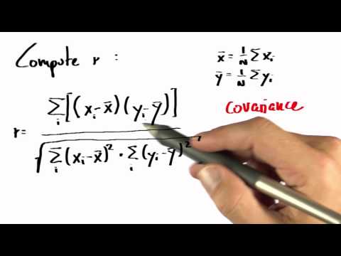 Correlation Formula - Intro to Statistics