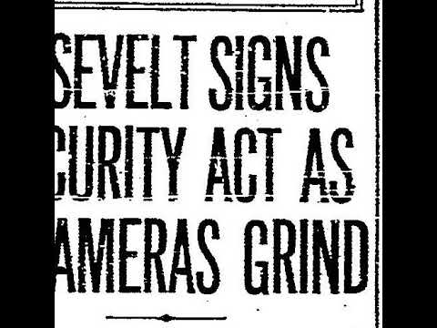 This Day in American History with Morgan - August 14, 1935 – FDR signs the Social Security Act