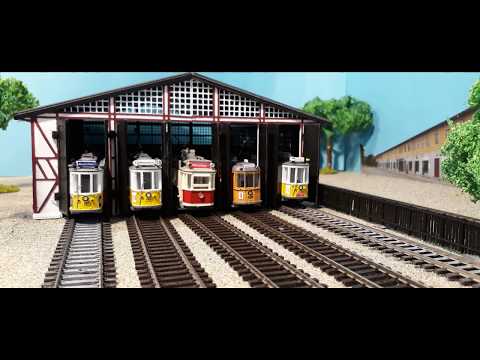 Tram depot in H0 / HO by NordicTram - Thingiverse