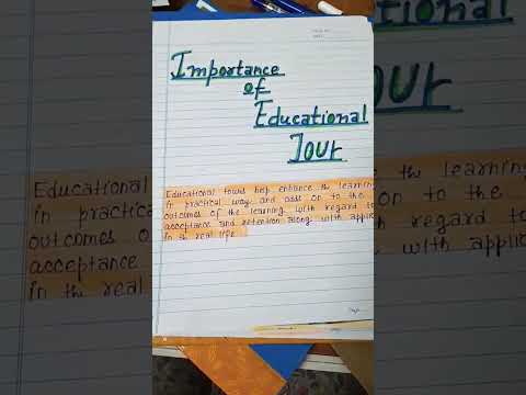 #B.Ed #Educational #Tour File #education #shorts #2023