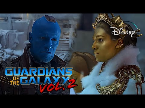 Guardians Of The Galaxy 2 | Ayesha Visits Yondu Scene | Disney+ [2017]