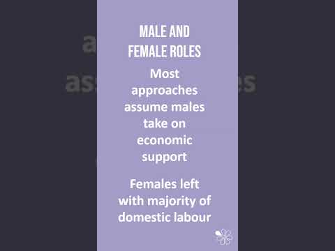 Gender Roles in the Family | 60 Second Sociology (Families and Households)
