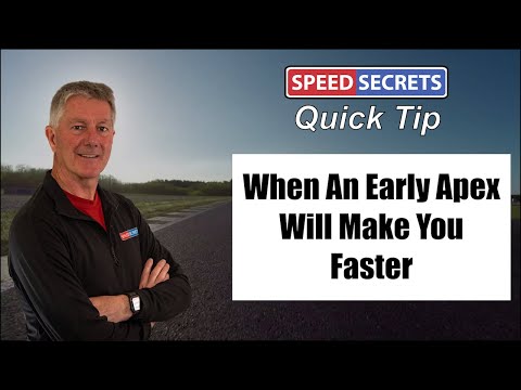 Use An Early Apex to Drive Faster - How To Drive on a Race Track