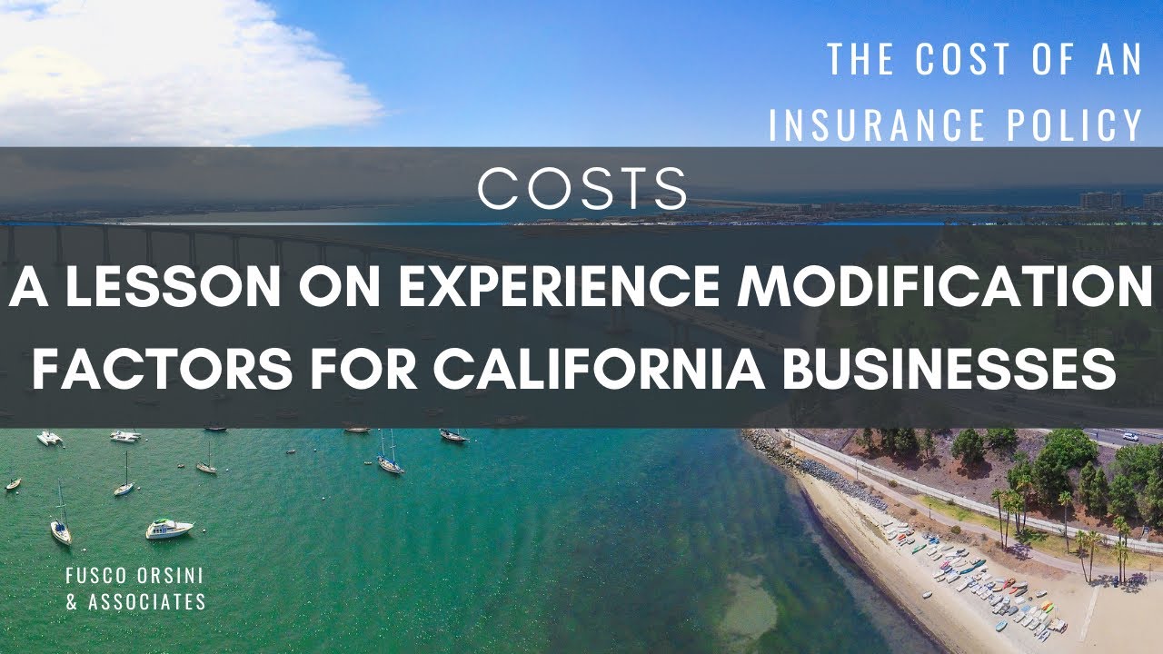 Everything you need to know about California Experience Modification Factors (EMOD)