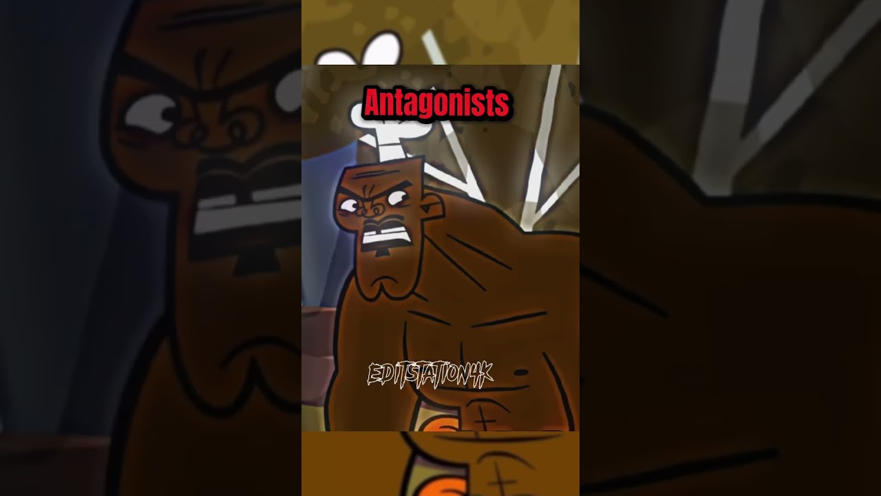 Protagonist vs antagonist vs villains|total drama #totaldrama @Skillissuefc