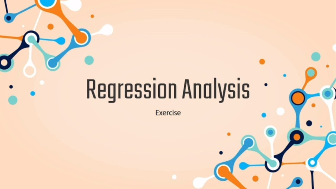Regression and Correlation Analysis Exercise