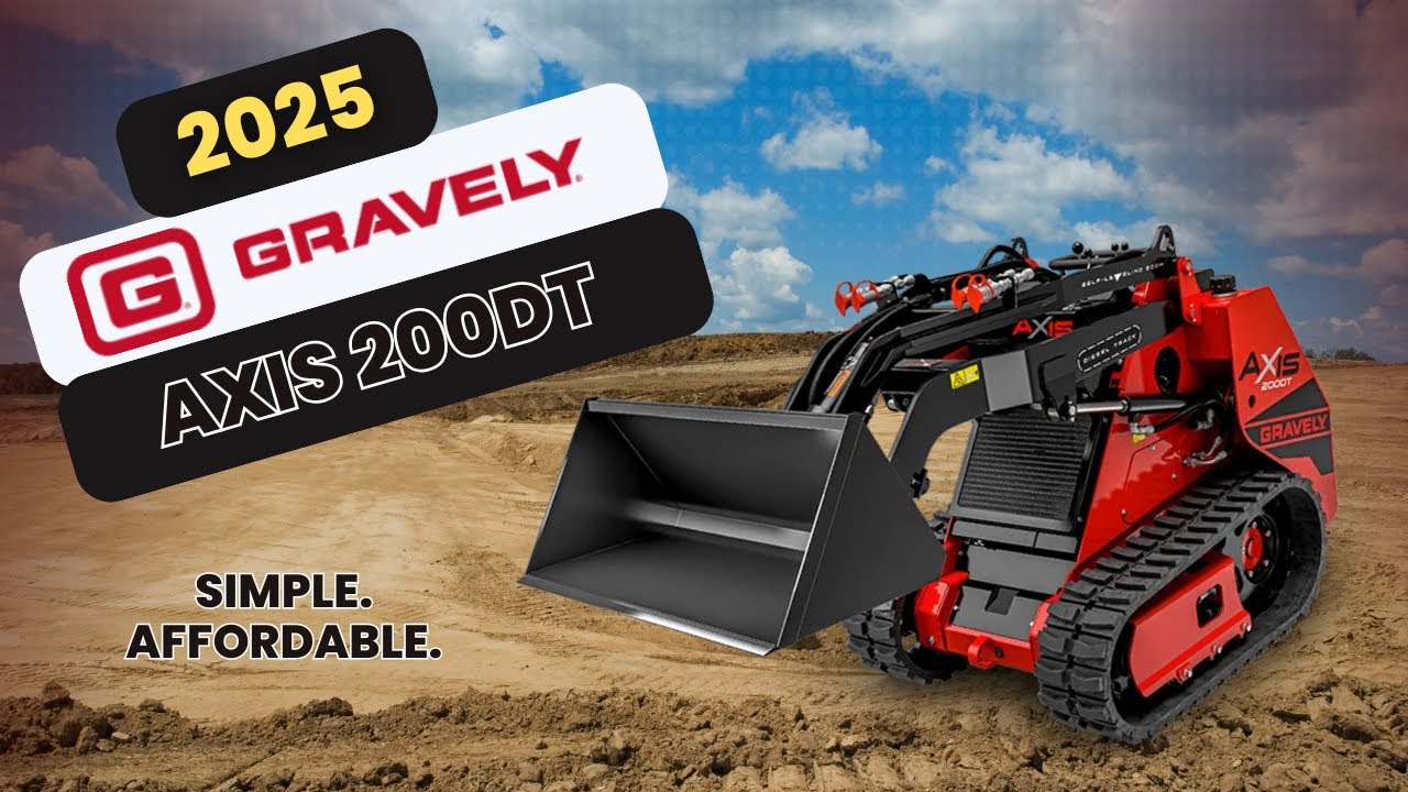 Best Value Mini Skid-Steer / Compact Utility Loader // Gravely AXIS 200DT
