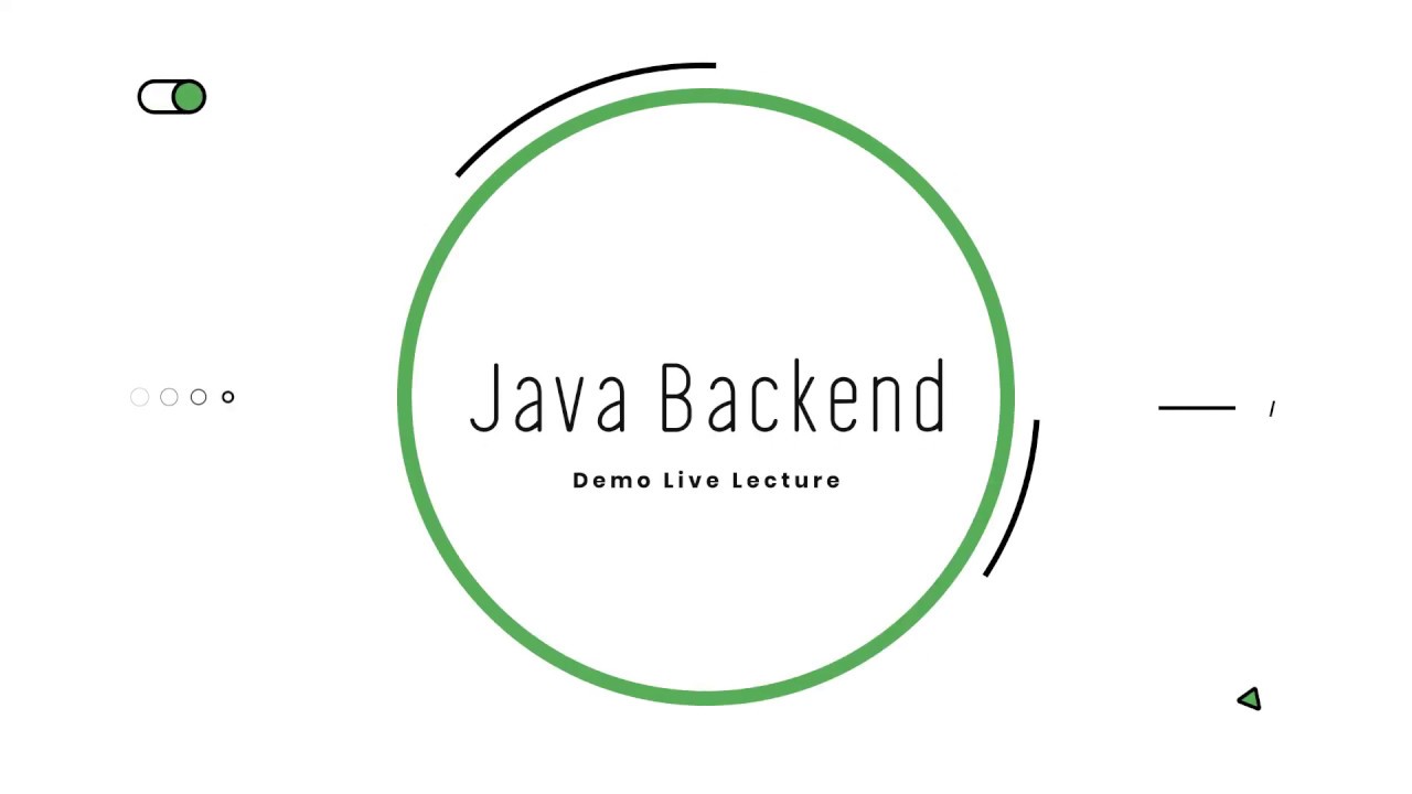 Java Backend | Demo Live Lecture | GeeksforGeeks