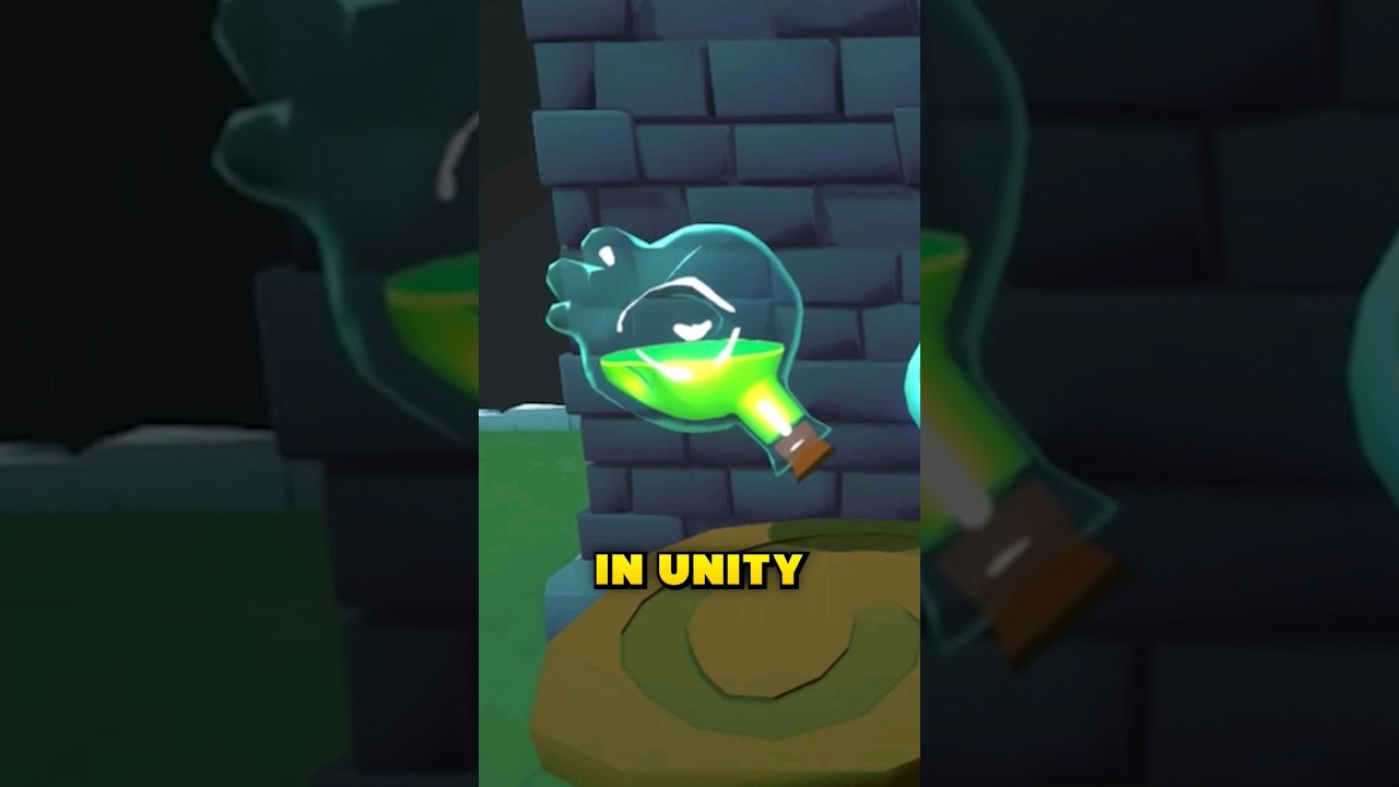 How to make a liquid effect in Unity