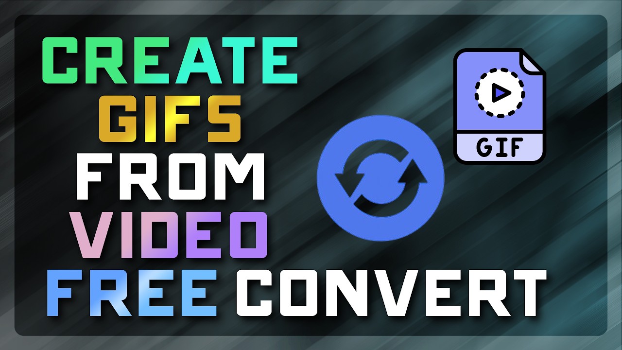 How to Convert Video to GIF for FREE using Free Convert (Fast & Easy up to 1gb 🎬)