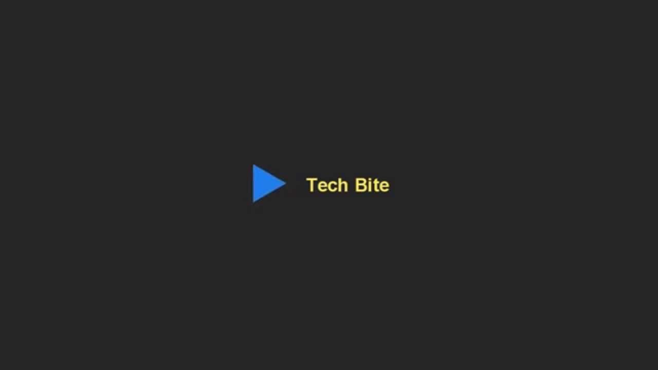 Tech Bite Intro [HD]