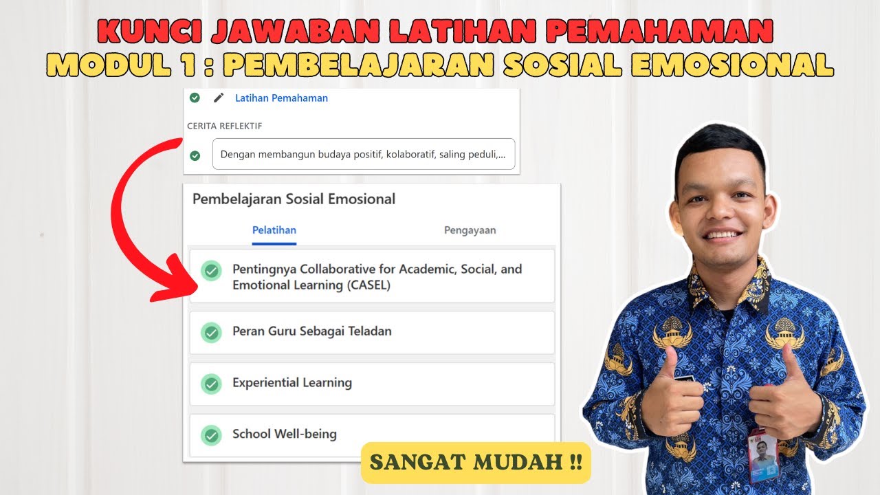 Kunci Jawaban Latihan Pemahaman Modul 1 PPG 2025 Lengkap