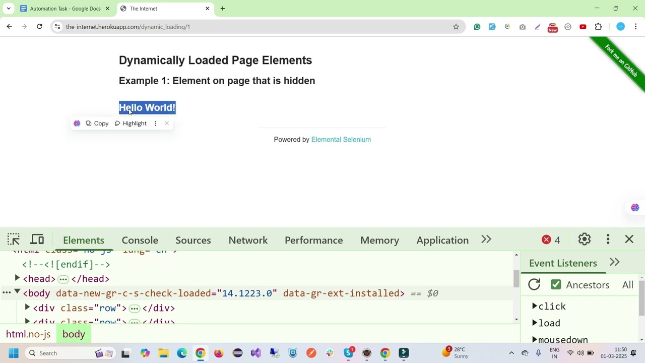 Fix TimeoutException in Selnium Selenium Using Explicit Waits