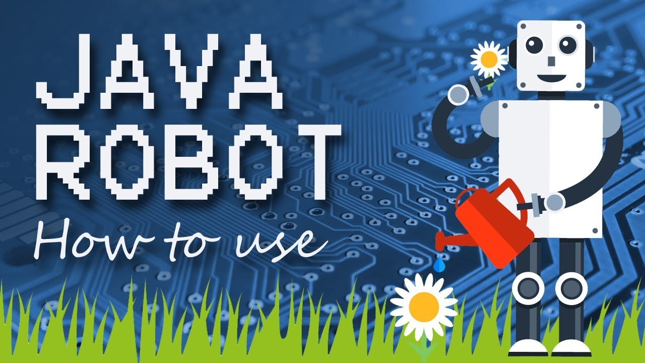 How to use the Java Robot Class