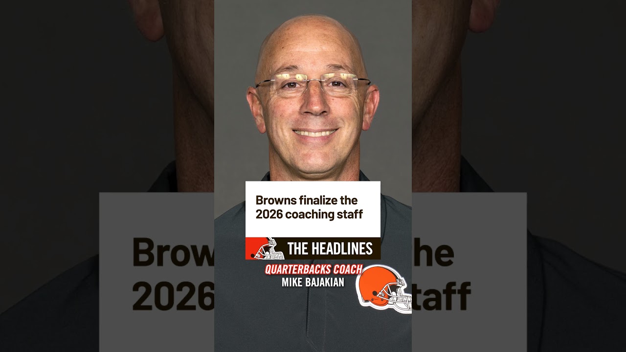 The Browns' coaching staff is complete! #theheadlines