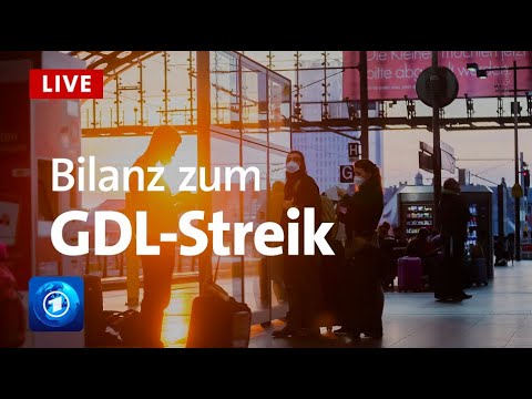 Bahn-Streik: GDL zieht Bilanz | Pressekonferenz