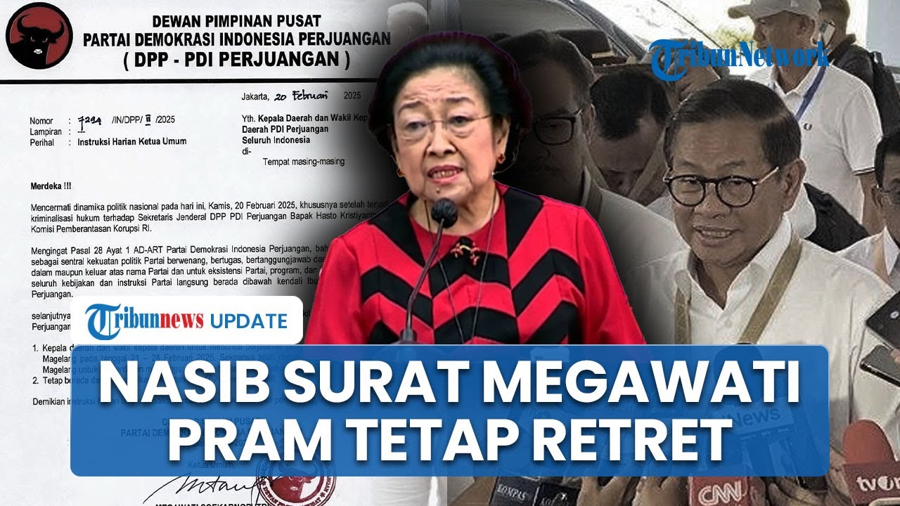 Jawaban Pramono Anung soal Surat Megawati, Kini Putuskan Tetap Ikut Retret Kepala Daerah di ...