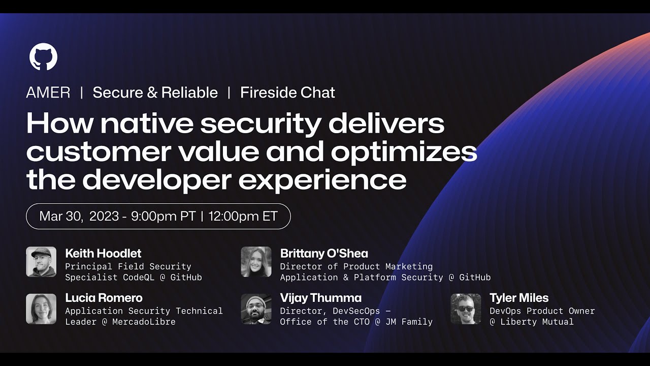How native security delivers customer value and optimizes the developer experience