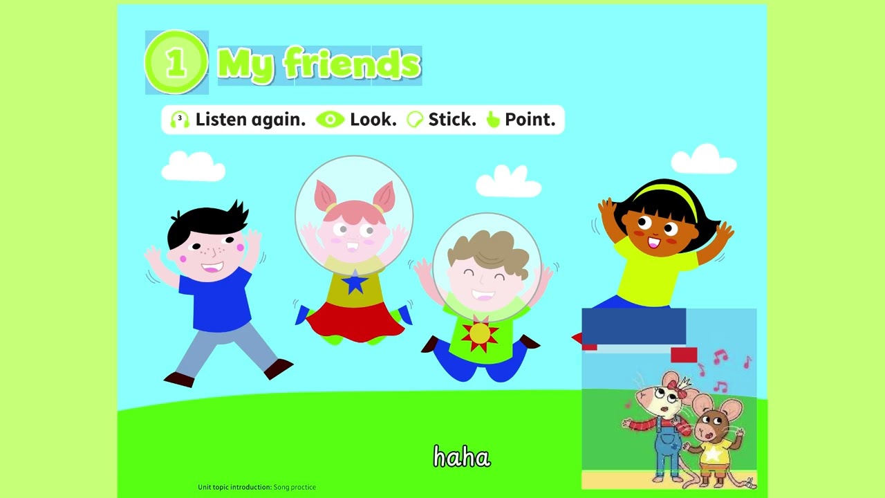 Pippa & Pop 1 - Workbook - Unit 1: My friend