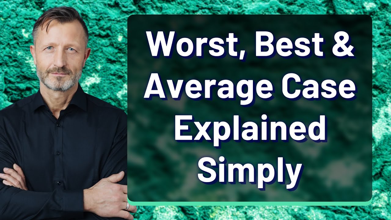Worst, Best & Average Case Explained Simply