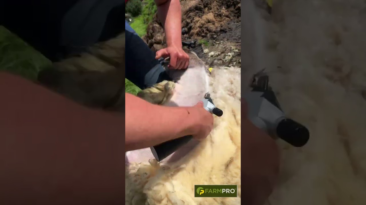 FarmPro Cordless Livestock Clipper with Sheep Head