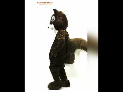 Squirrelly Mascot Costume for Emily Lindstrom, MI, USA | Mascot Makers ...
