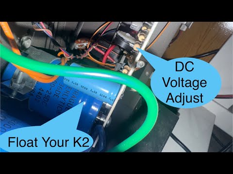 Astron RS-35A to float my K2 KBT2 at 13.7 VDC