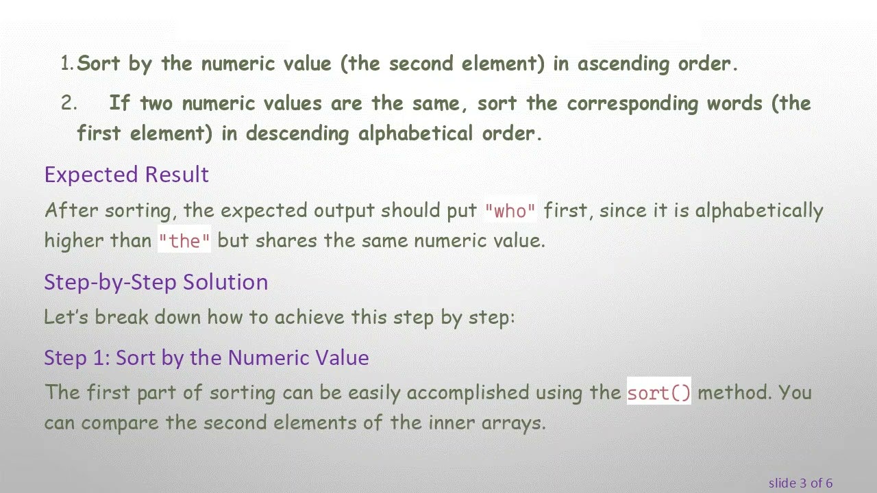 How to Sort a 2D Array in JavaScript Using Multiple Criteria
