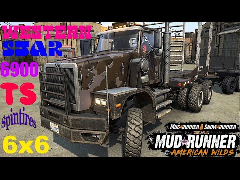 Steam Community :: Video :: WESTERN STAR 6900TS 6X6 MudRunner месим грязь Карта «Л Х Дружба ...