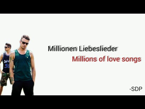 Millionen Liebeslieder, SDP - Learn German With Music, English Lyrics