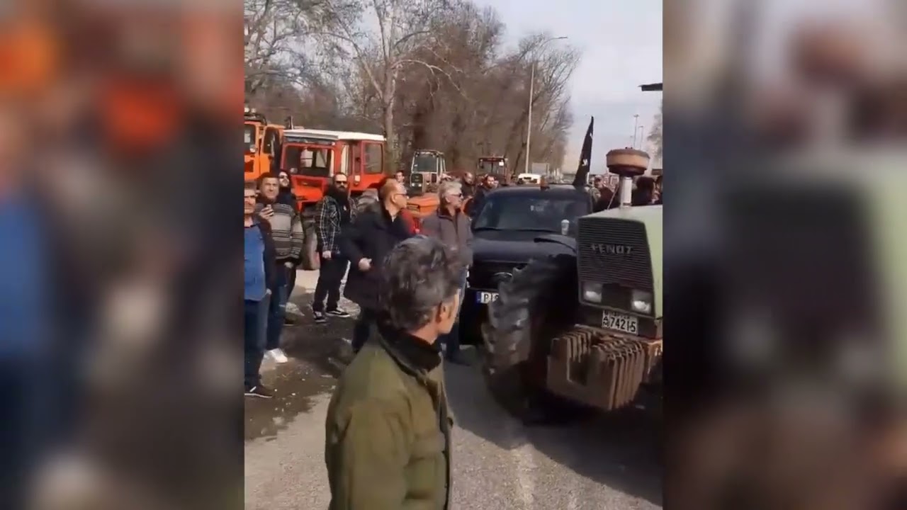 Έκλεισαν τον κόμβο του Πυργετού οι αγρότες - Ζητούν αποζημιώσεις για τη ...