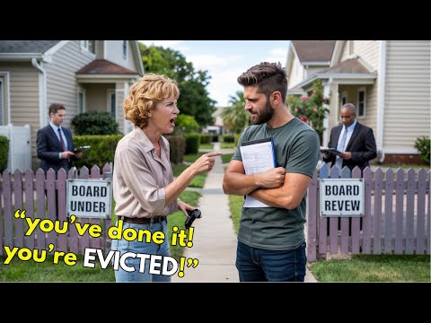 HOA Karen TRIED to Kick Me Out Over My Fence Color — Now Their Entire Board Is Under Review!