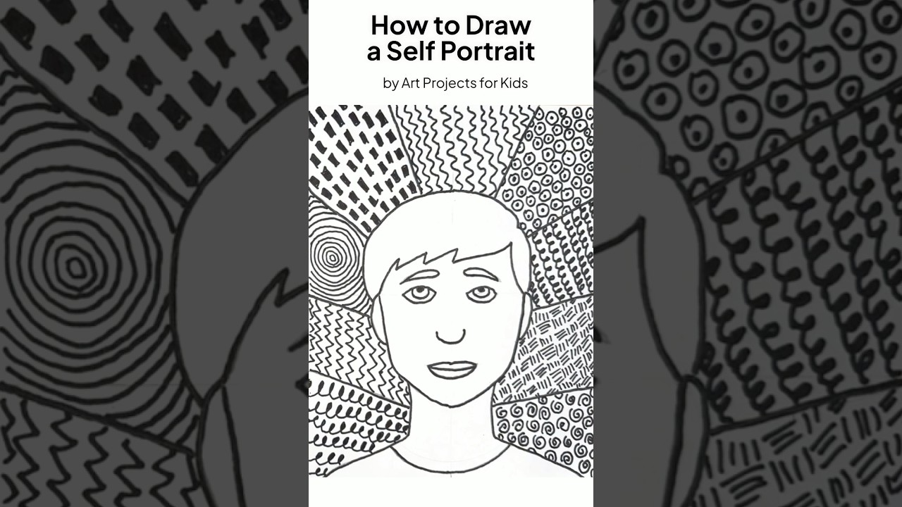 How to Draw a Self Portrait