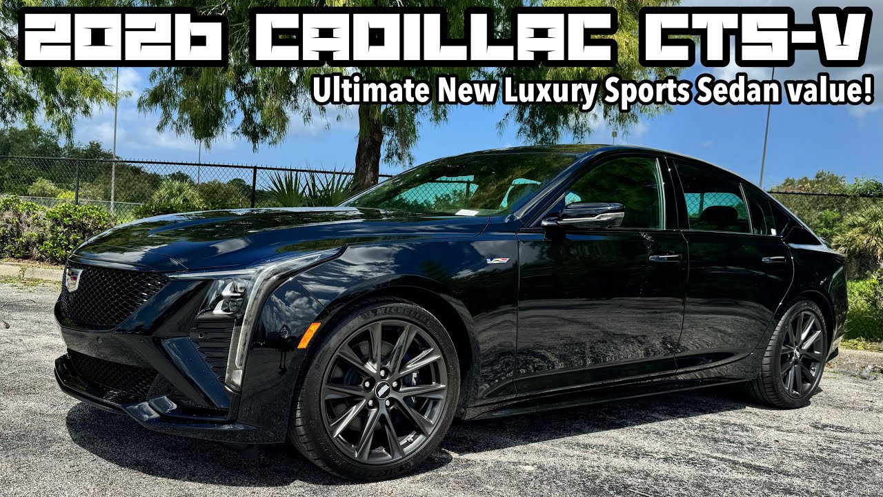 2026 Cadillac CT5-V: TEST DRIVE+FULL REVIEW