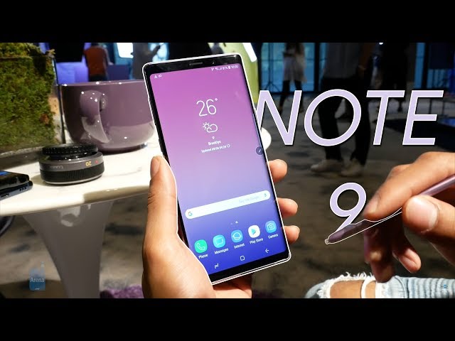 Samsung Galaxy Note 9 hands-on preview - PhoneArena