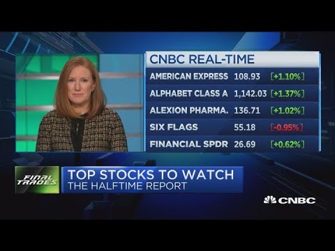 Final trades: Six Flags, Alexion Pharma, Alphabet, American Express & the financials