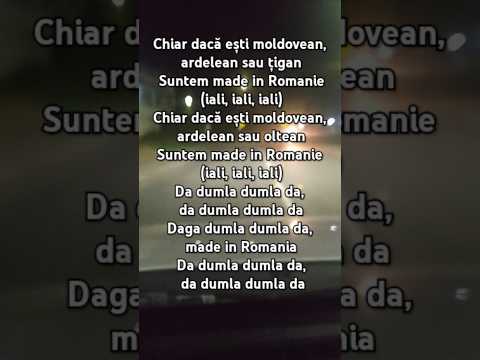 Made in Romania Song by Florin Cercel, Ionut Cercel, and Petrica Cercel. Lyrics. #shorts #romania