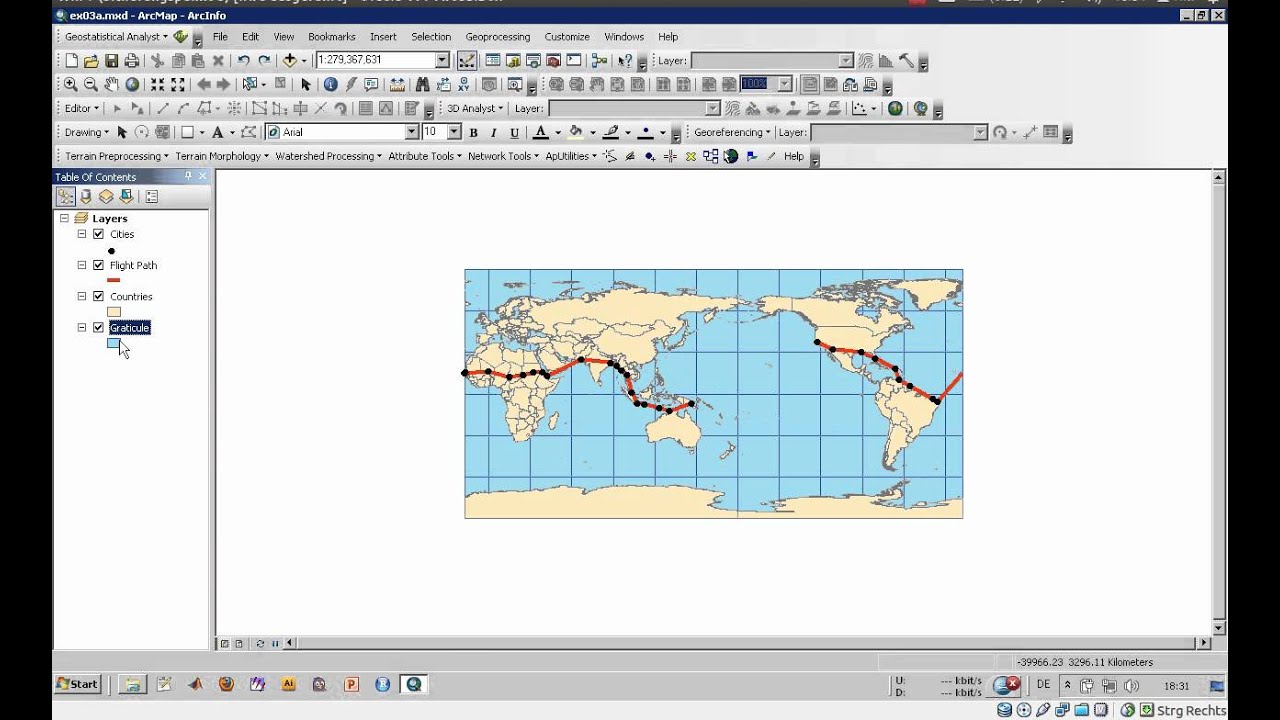 ArcGIS Desktop part 1 (displaying map data)