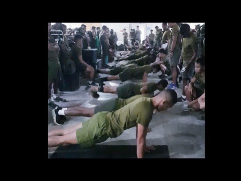 Army Physical Fitness Test | 2 minute push up #lhanztv #afp #pft