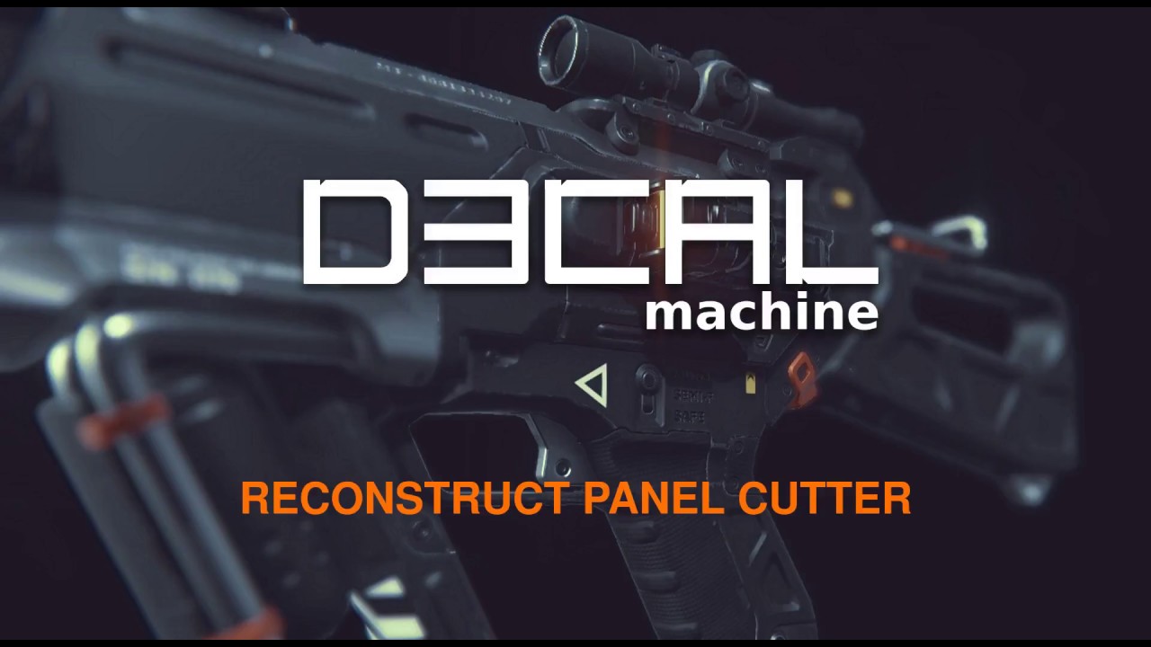 DECALmachine - Reconstruct Panel Cutter (outdated)