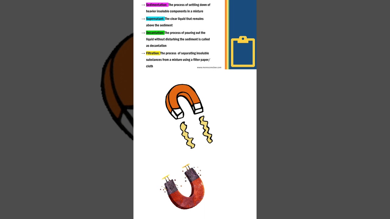 Cbse class 6 | Science | Separation of substances | #cbse #class6 #worksheets #science #mcq #solute