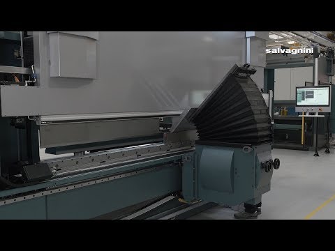Salvagnini bending: B3 press brake with sheet follower