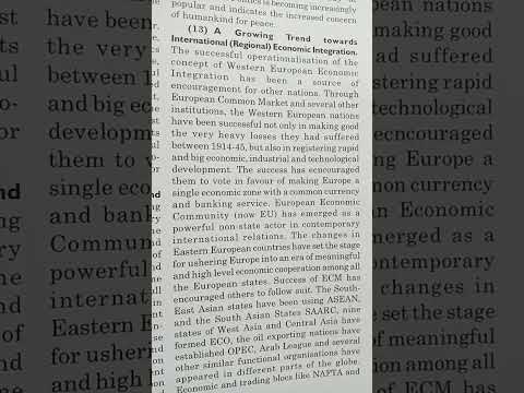 Embracing Economic Integration: A Growing Global Trend"