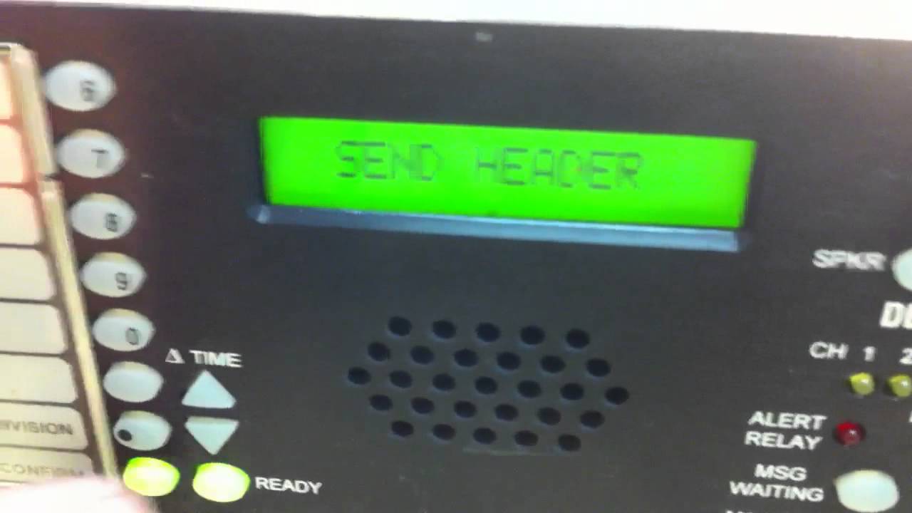 Demonstration EAS Alert