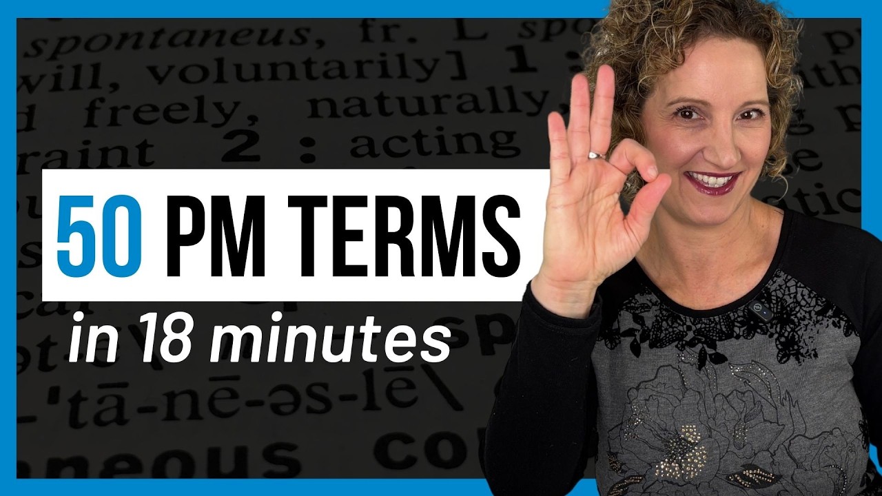 50 Project Management Terms You Need To Know